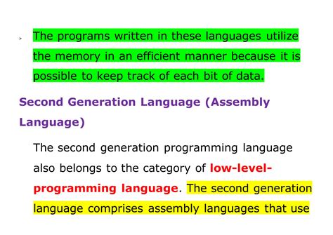 Generations Of Programming Language Docx