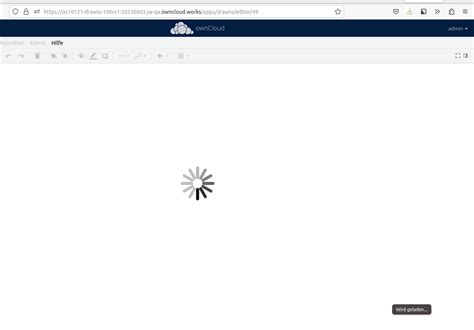 Qa Loading Hangs Infinitly When Opening A Corrupt Drawio File