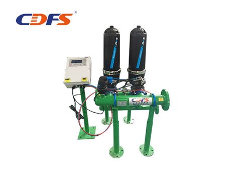 Automatic Agricultural Irrigation Filters Backwashing Inline