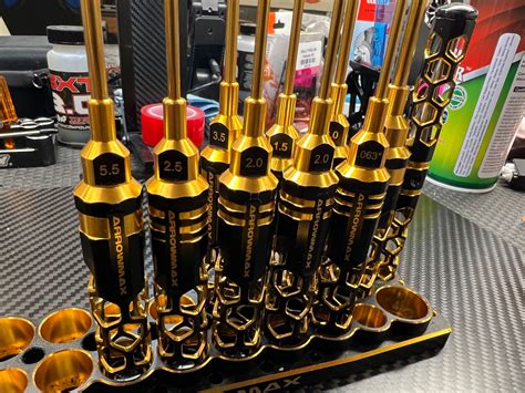 Arrowmax Tool Set Black And Gold And Screw Holder R C Tech Forums