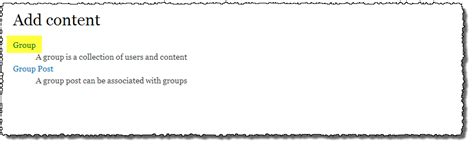 create a group