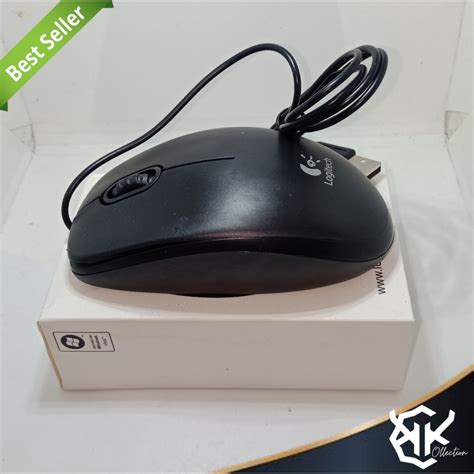 Jual Logitech B Optical Usb Mouse Shopee Indonesia