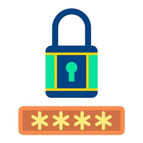 Premium Vector Vector Design Password Icon Style