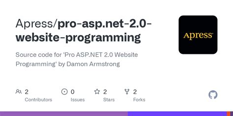 github apress pro 2 0 website programming source code for