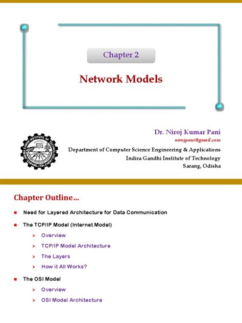 Chapter 02 Network Models Pdf Osi Model Computer Network