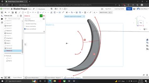 How Can I Fix This Offset Sketch — Onshape