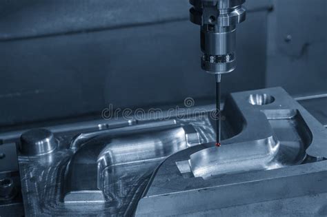 The Quality Control Of Automotive Parts With Coordinate Measuring Machine Stock Image Image Of