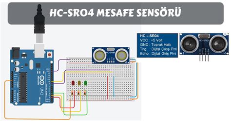 arduino İle mesafe sensörü kullanımı megep modülleri