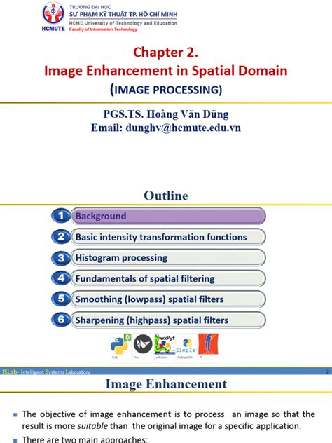 C2 Spatial Domain Filter Pdf Signal Processing Computer Vision