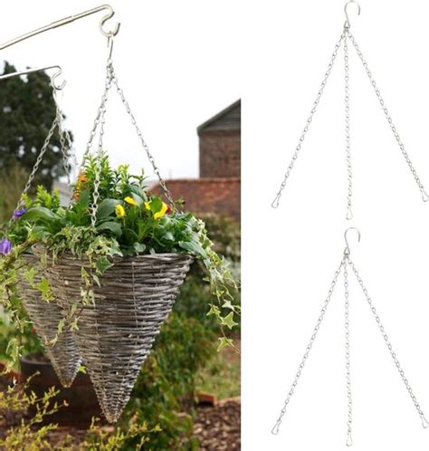 Ketting Voor Bloempot Vogelvoeder Hangend In Buiten Huis Rvs Lantaarn