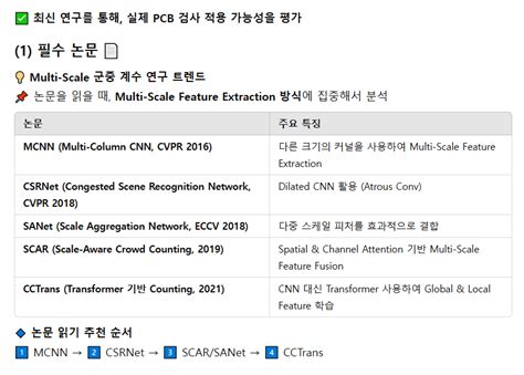Multi Scale Embedding을 활용한 Crowd Counting 모델