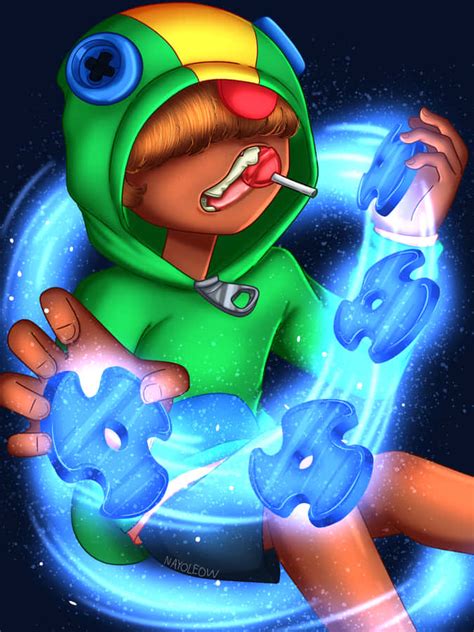 Fonds D Cran Leon Brawl Stars Wallpapers Com