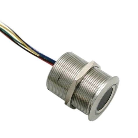 R503 Circular Round RGB Ring Indicator LED Control DC3 3V MX1 0 6Pin Capacitive Fingerprint