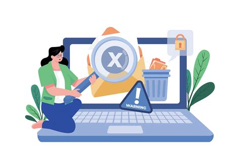 Spam Filters Protect Users From Unwanted Emails 25452523 Vector Art At