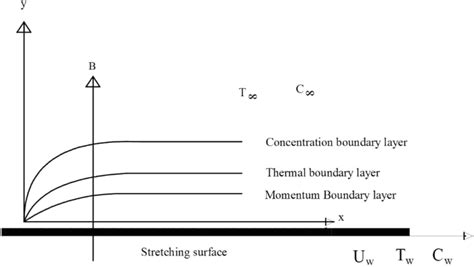 Casson Boundary Layer Flow Due To Stretching Surface Download Scientific Diagram