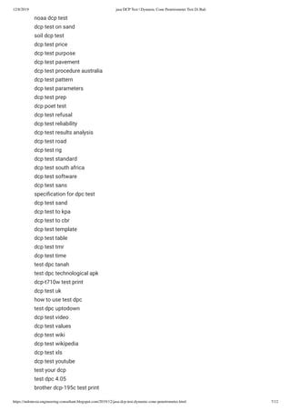 17 Jasa Dcp Test Dynamic Cone Penetrometer Test Di Bali PDF