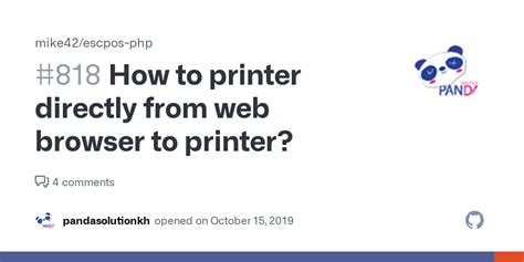 How To Printer Directly From Web Browser To Printer Issue Mike Escpos Php GitHub