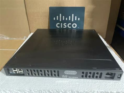 Cisco Isr4331 Ax K9 Seck9 Isr 4331 Sec K9 Router No Cpu Clock Issue £