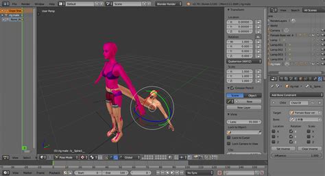 Wcif Wickedwhims Model Structure With Vanilla Armature And Breast