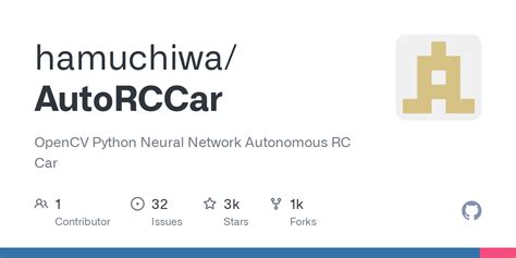 GitHub Hamuchiwa AutoRCCar OpenCV Python Neural Network Autonomous RC Car