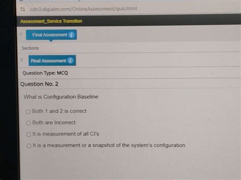 What Is Configuration Baseline Both 1 And Studyx