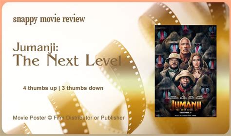 Jumanji The Next Level Review The Scribbling Geek