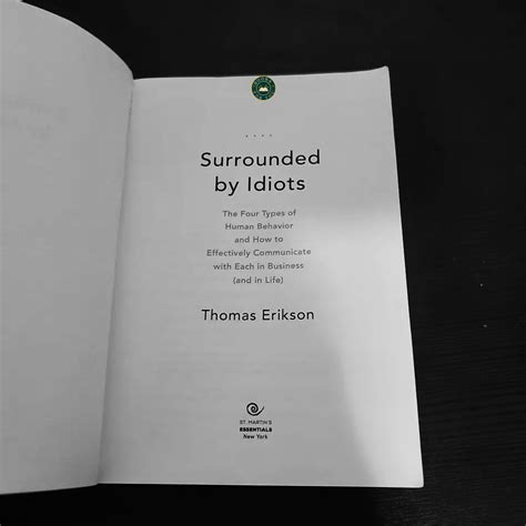 Surrounded By Idiots New Paperback By Thomas Erikson Libraze Ke