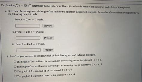 Answered The Function F T 6 1 4 Determines… Bartleby