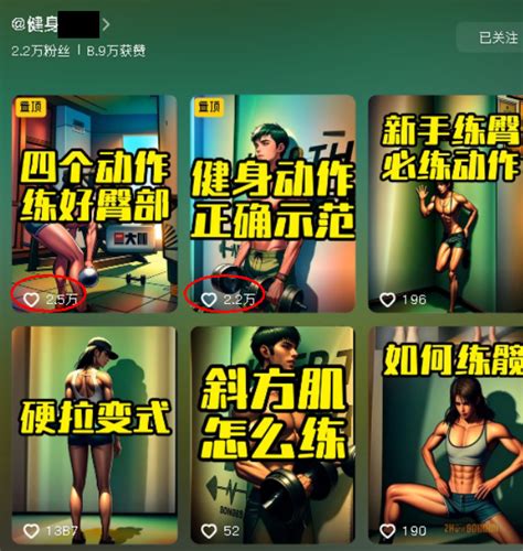 Ai动画视频一键转视频，用ai做美女健身动画视频教程 Ai 人工智能