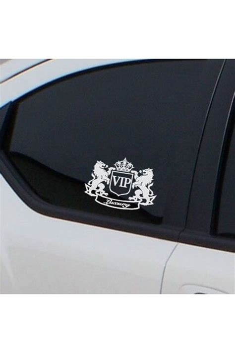 Oto Sticker Vip Value Respect Kelebek Cam Stickeri 1 Adet Fiyatı