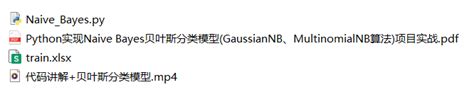 Python实现Naive Bayes贝叶斯分类模型 GaussianNBMultinomialNB算法 项目实战 阿里云开发者社区