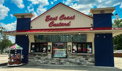 Locations And Hours East Coast Custard