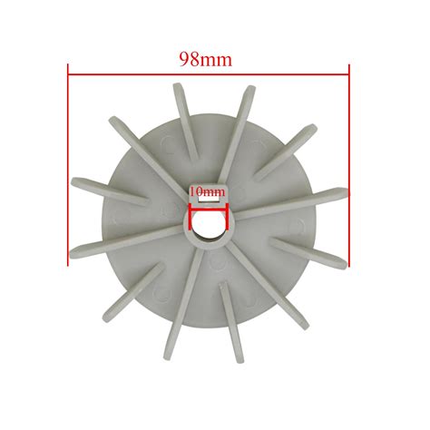 Plastic Motor Fan Blade Wheel Pump Motor Mm M Grandado