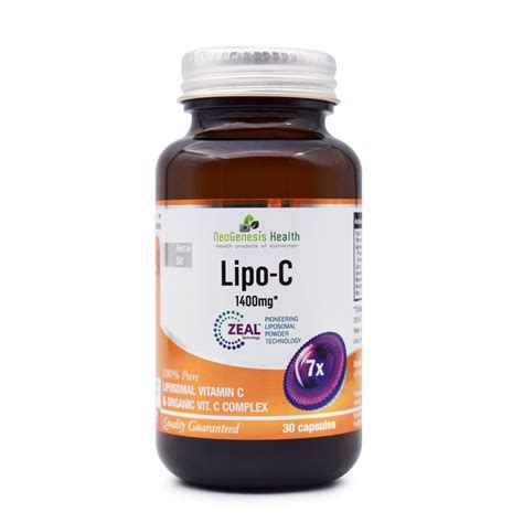 Medical Liposomal Vitamin C 1400mg Equivalent 30 Capsules Shop