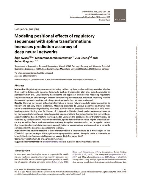 Modeling Positional Effects Of Regulatory Sequences With Spline