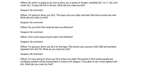 Fair Cop S Letter To Chief Constable Jardine