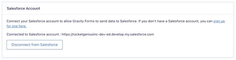 Setting Up The Salesforce Add On Gravity Forms Documentation