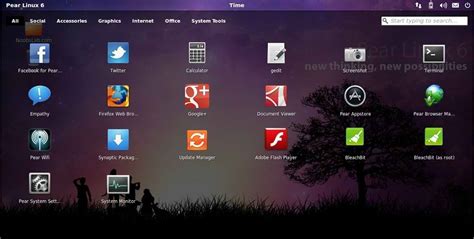 pear linux 6 pearos has been released based on ubuntu noobslab