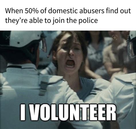 I Volunteer Meme Hunger Games