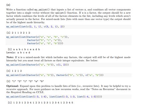 R Programming Some Additional Functions Which May Be Chegg