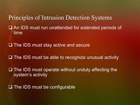 Intrusion Detection System Ppsx