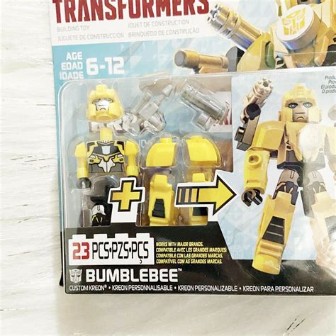 Kre O Transformers Bumblebee Hasbro Building Toy New 3760011202