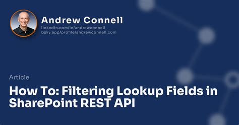 How To Filtering Lookup Fields In Sharepoint Rest Api