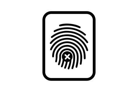 Access Denied Scan Block Icon Graphic By Prosanjit · Creative Fabrica