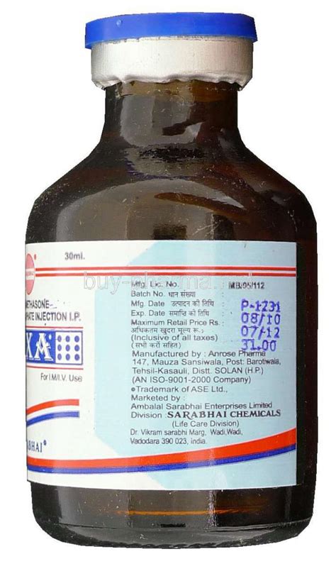 Buy Dexamethasone Injection Online