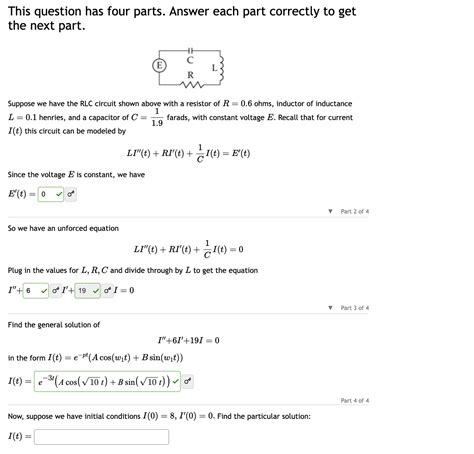 Solved This Question Has Four Parts Answer Each Part Chegg
