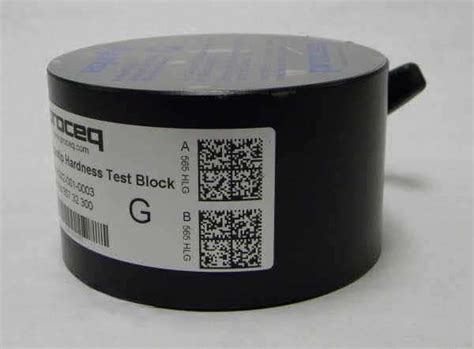 Equotip Test Block G Hocker Incorporated