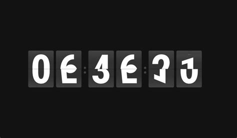 Flip Clock Using Css Transitions And Transforms