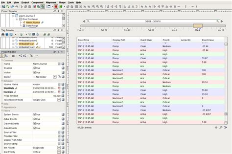 Alarm Journal Filter On Associated Data Ignition User Manual 79