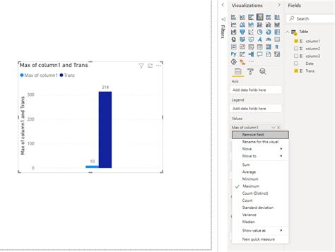 Solved Bar Charts With Out Aggregating Column Microsoft Fabric Community